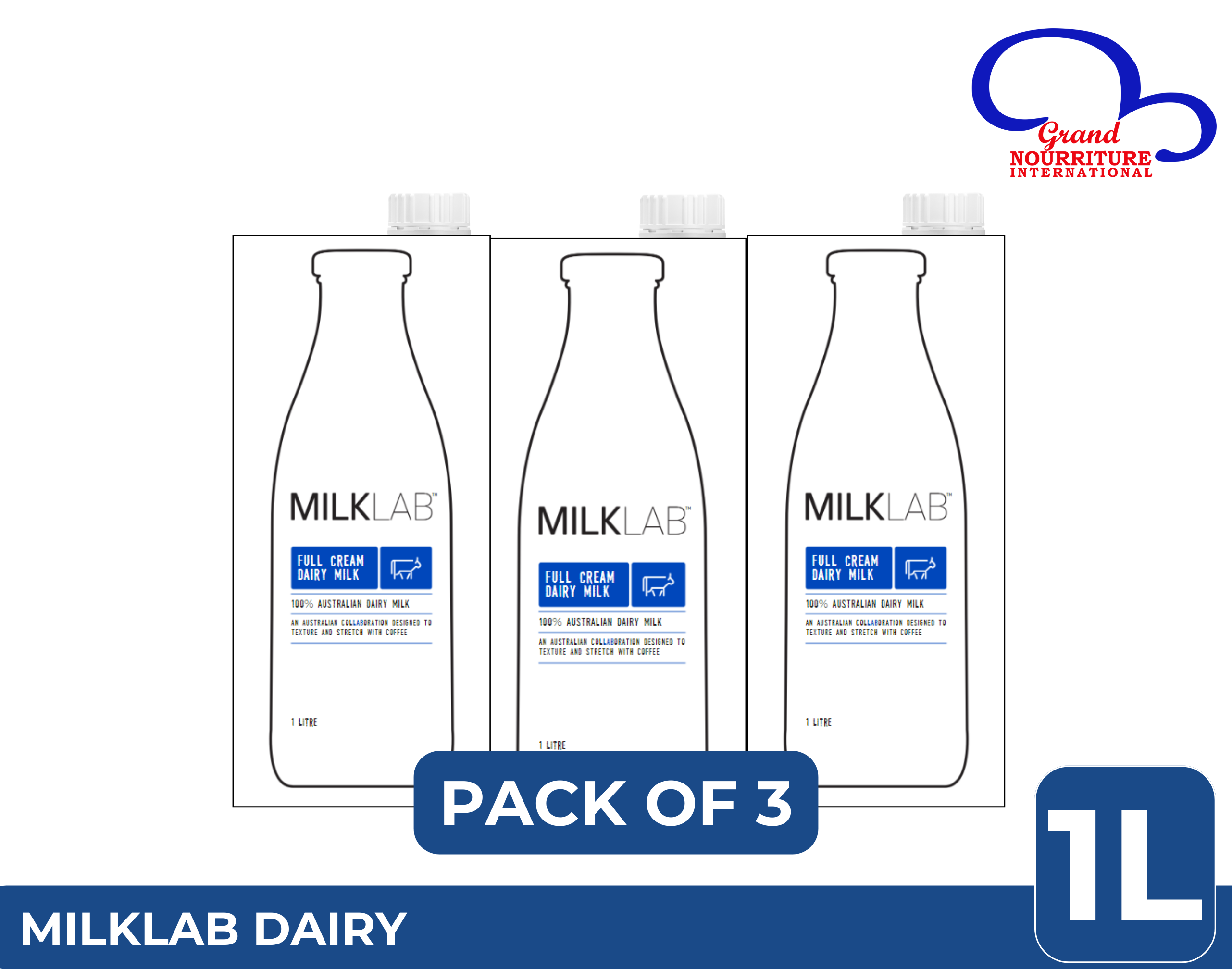 Milklab Fullcream Dairy Milk 1L (Pack of 3) | Lazada PH