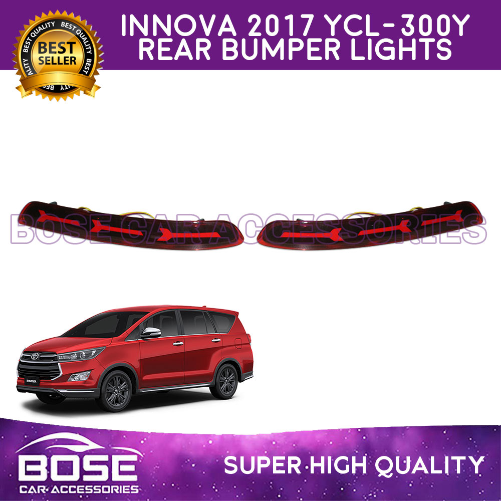 Rear Bumper Light for Toyota Innova V G J E 2016 2017 2018 2019 2020 ...