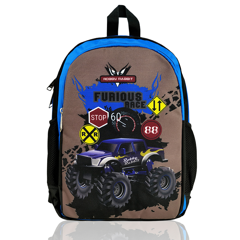 Robby Rabbit Duo Reversible Backpack 17" Blue | Lazada PH