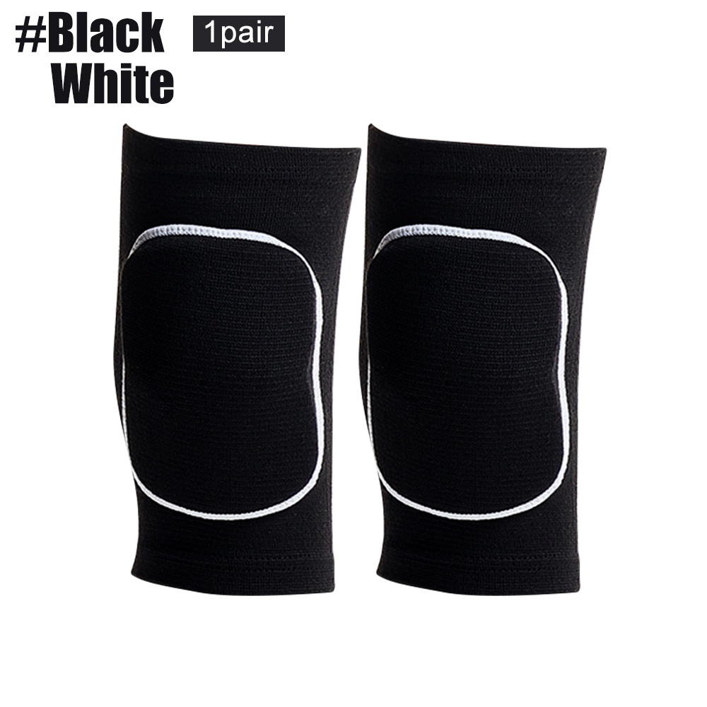 Thick foam [a pair] knee pads for basketball and volleyball, used for ...