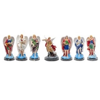 Seven ARCHANGEL SET: Gabriel Jhudiel Raphael Sealtiel Michael Barachiel ...