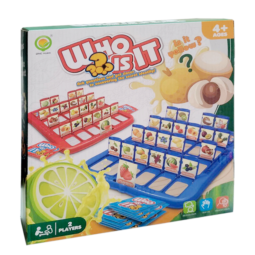 Brightberry Who Is It Family Guessing Game Board Learning Game Pinoy Henyo | Lazada PH