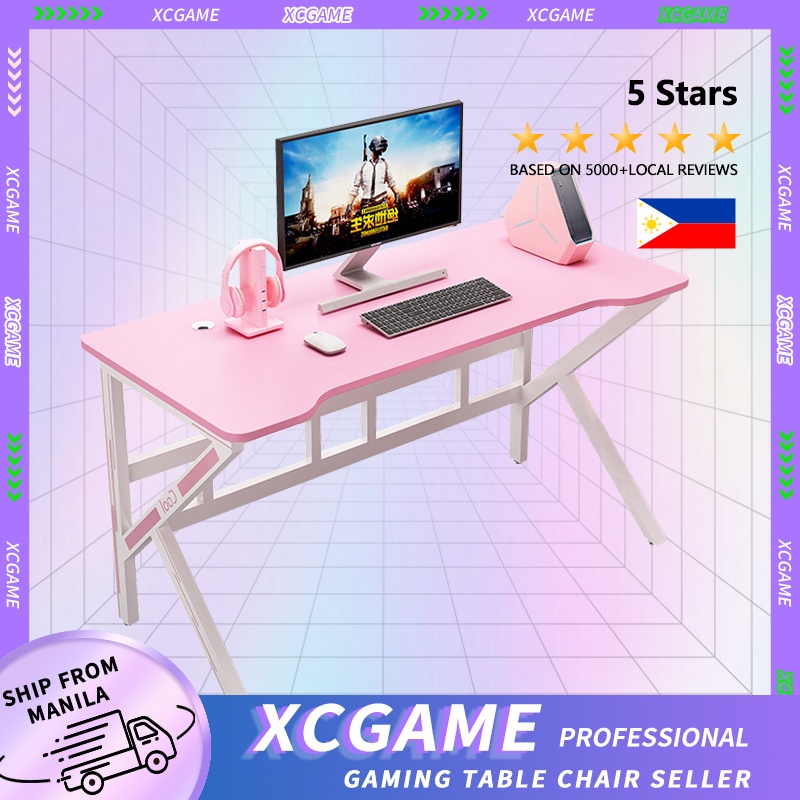 XCGAME Double Gaming Table Computer Table Desk Couple Double Gaming ...