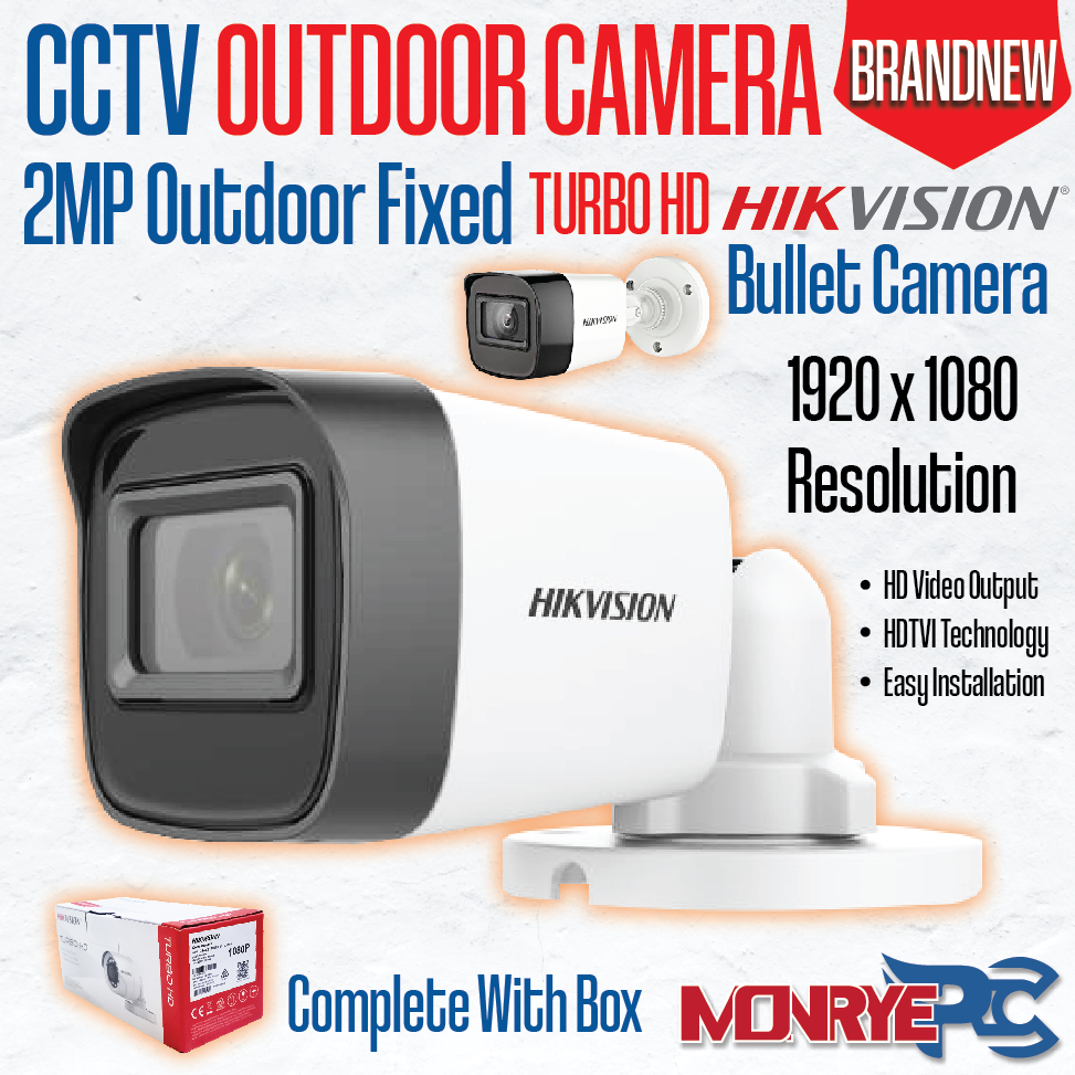 HIKVISION - BRAND NEW OUTDOOR CCTV CAMERA - HIGH RESOLUTION | Lazada PH