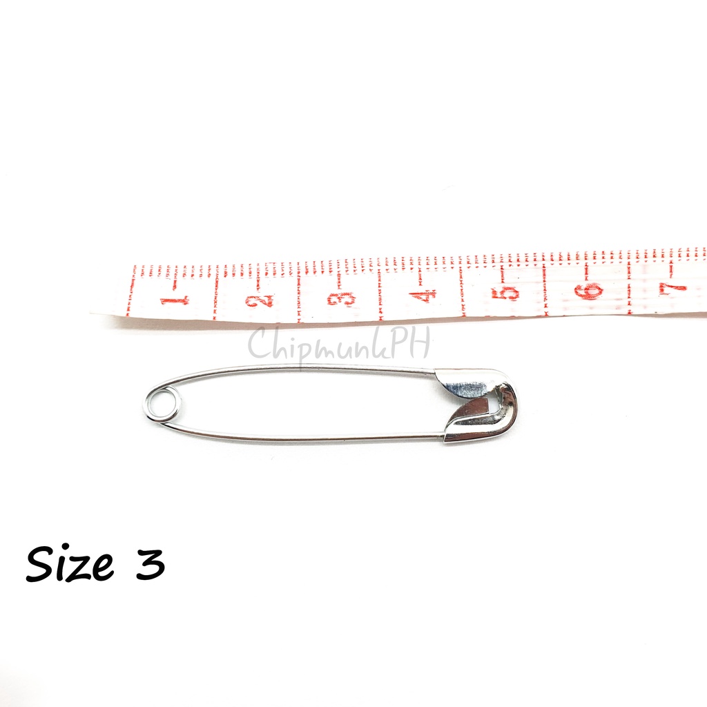 Safety Pin Perdible Size 00, 0, 1, 2, 3 Sold by 12's | Lazada PH
