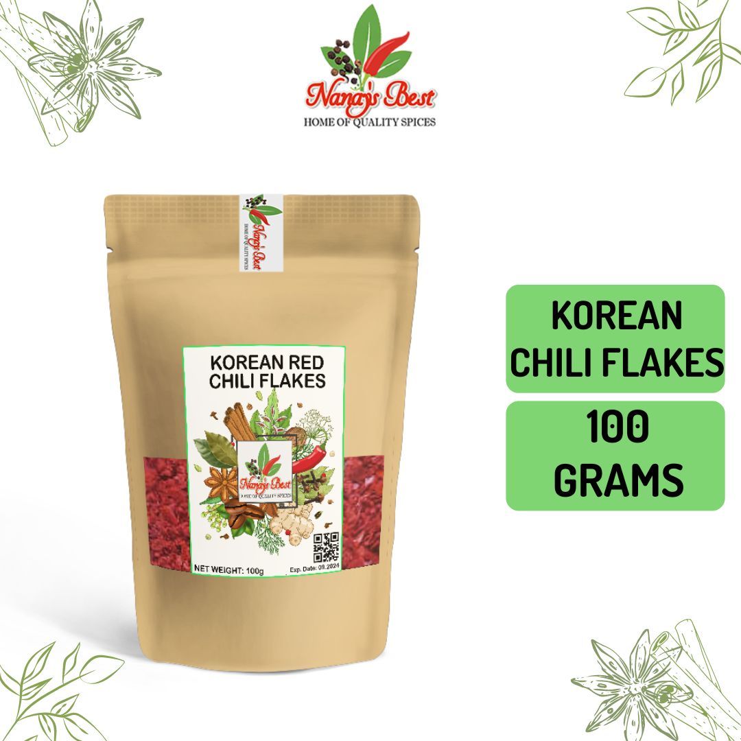NanaysBest Korean Red Chili Flakes 100 Grams for Kimchi | Lazada PH