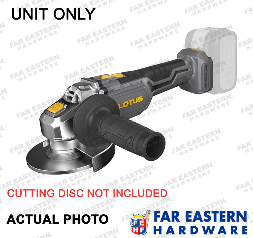 LOTUS Cordless Brushless Angle Grinder 4" 18V LTSG18V-100BL (BARETOOL ...