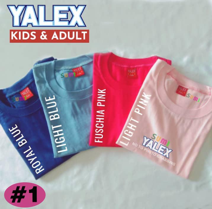 Yalex Plain Shirt Fuschia & LIght Pink, Royal & Light Blue l Makapal ...