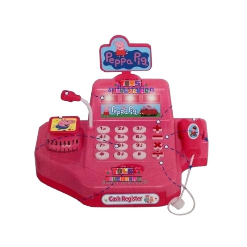 Cashier Toy Pig Character Cash Register Playset | Pretend Play Set for ...