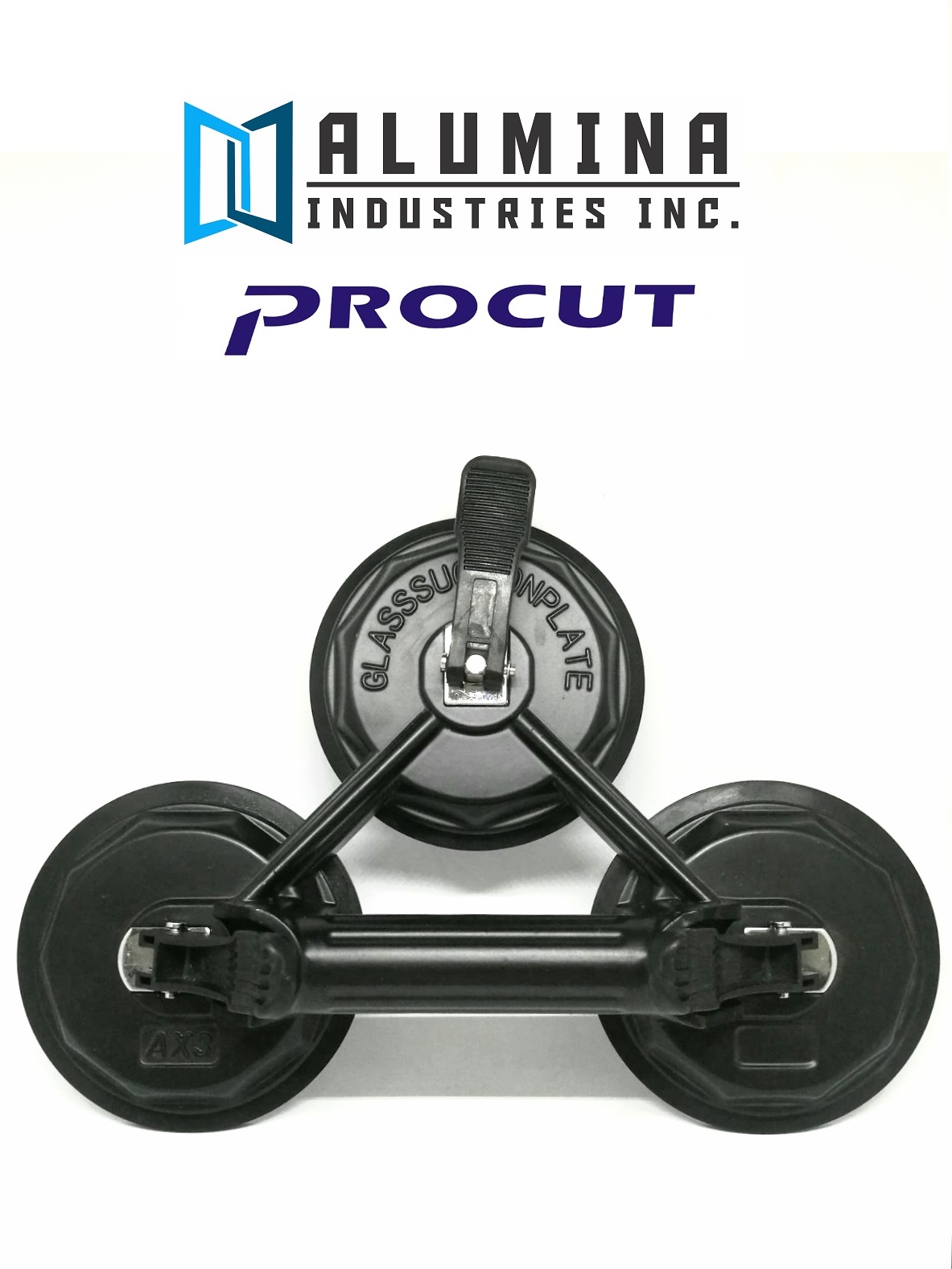 PROCUT Heavy Duty 3 Pad / Pole Glass Sucker | Lazada PH