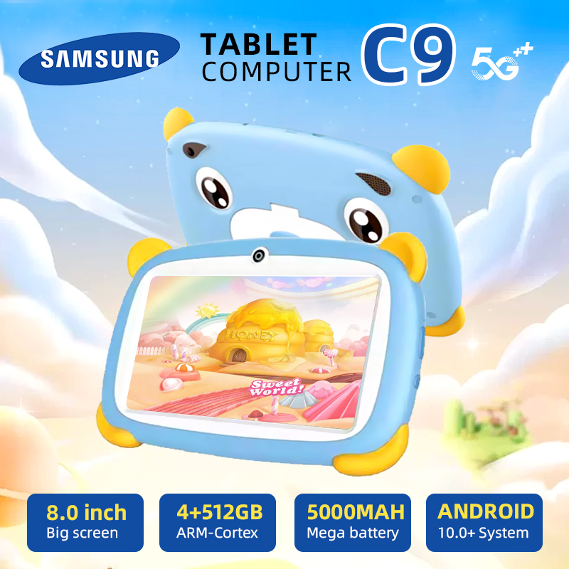 Samsung C9 Tablet Kids Cute Tablet Promo 4+512GB 8.7 Inch Original Big ...
