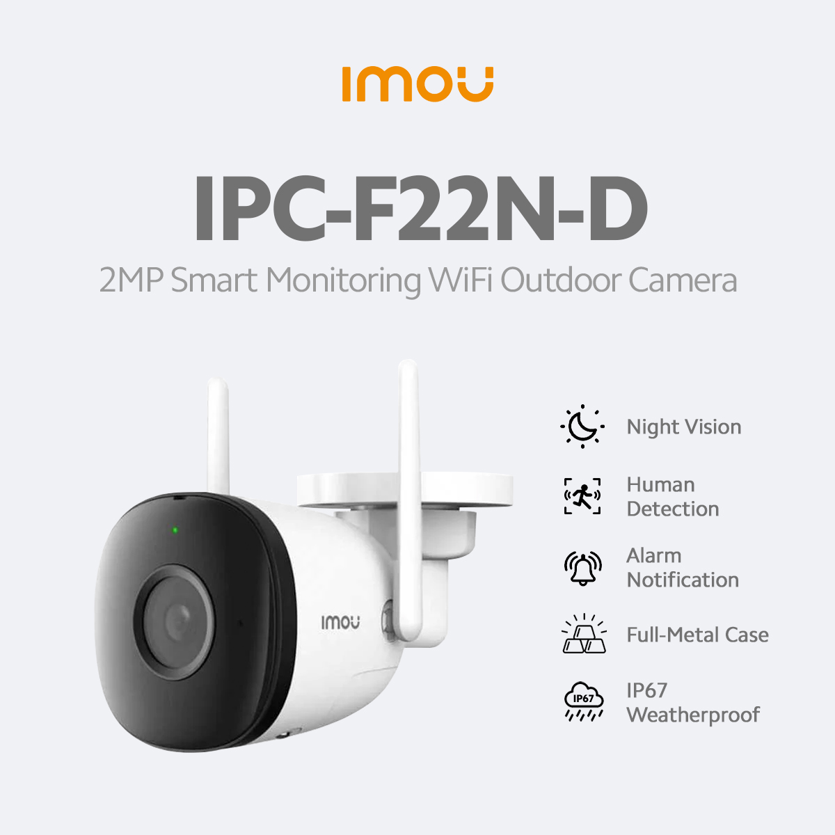IPC-F22N-D 2MP Smart Monitoring WiFi Outdoor Camera | Lazada PH