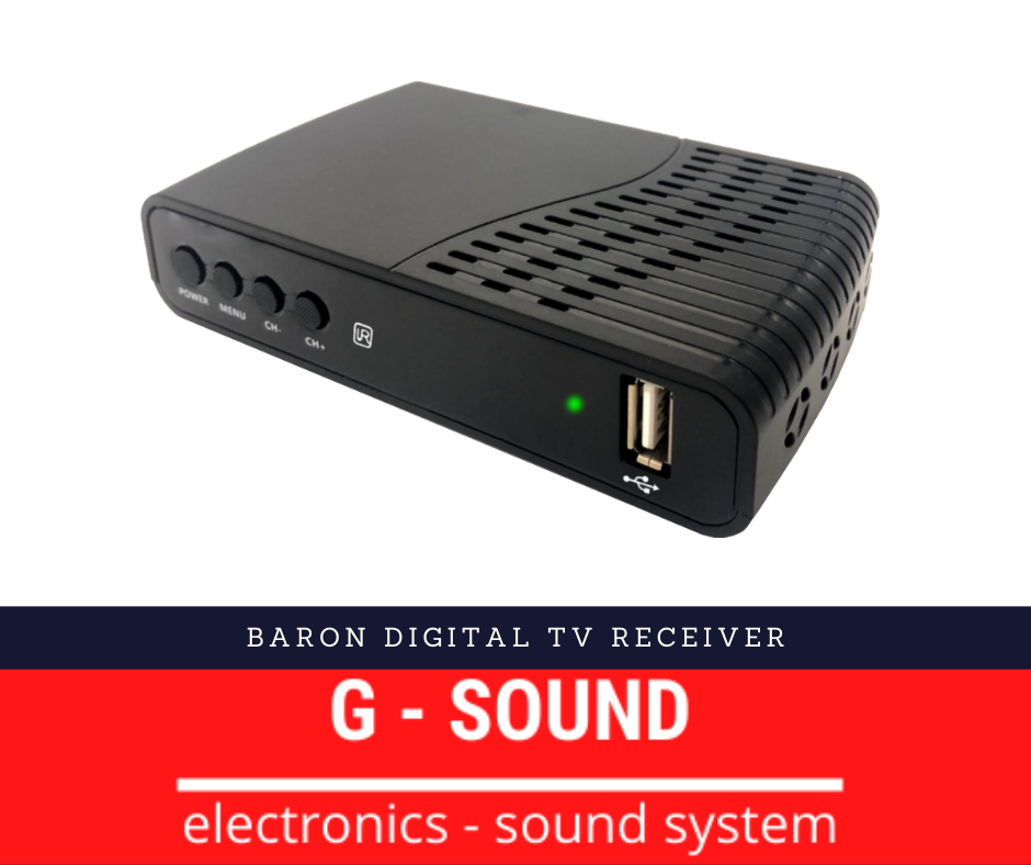 BARON DIGITAL TV RECEIVER (REMOTE CONTROL ONLY, BATTERIES INCLUDED ...
