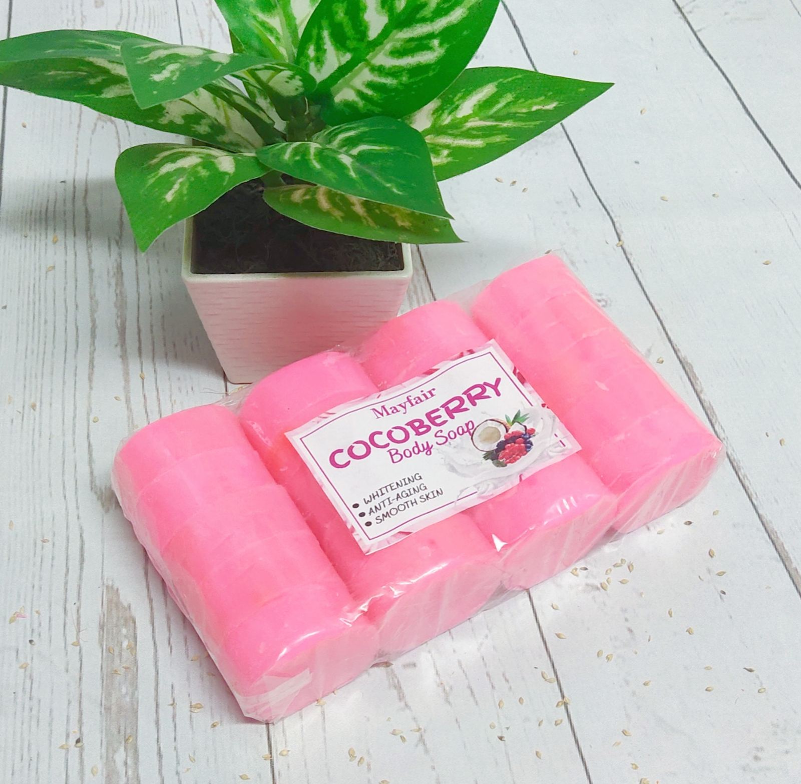 Kojic acid Soap Original Cocoberry Soap cocoberry round Whitening Soft ...
