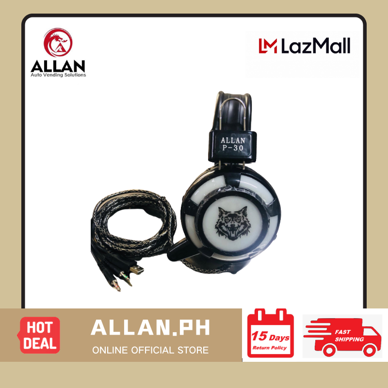 Allan Heavy Duty Gaming Headset With Mic /Gaming RGB Headset / Head set ...