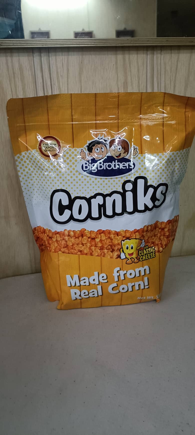 BIG BROTHERS CORNIKS WITH CLASSIC CHEESSE 550 GRAMS | Lazada PH