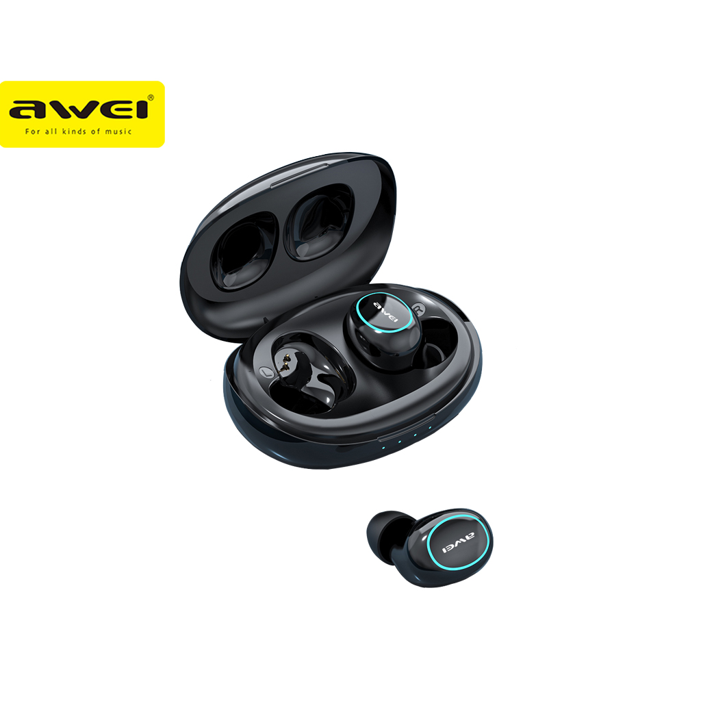 Awei T60 TWS Sports Wireless Earbuds Headset Bluetooth V5.1 Touch ...