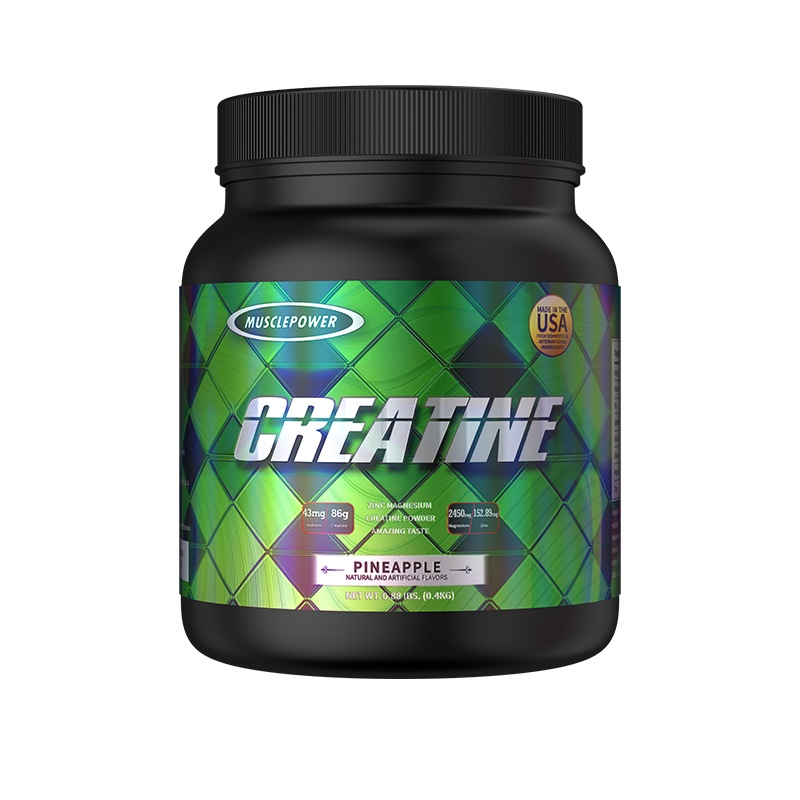 MUSCLEPOWER Creatine 400g - Supplement with Creatine Monohydrate ...
