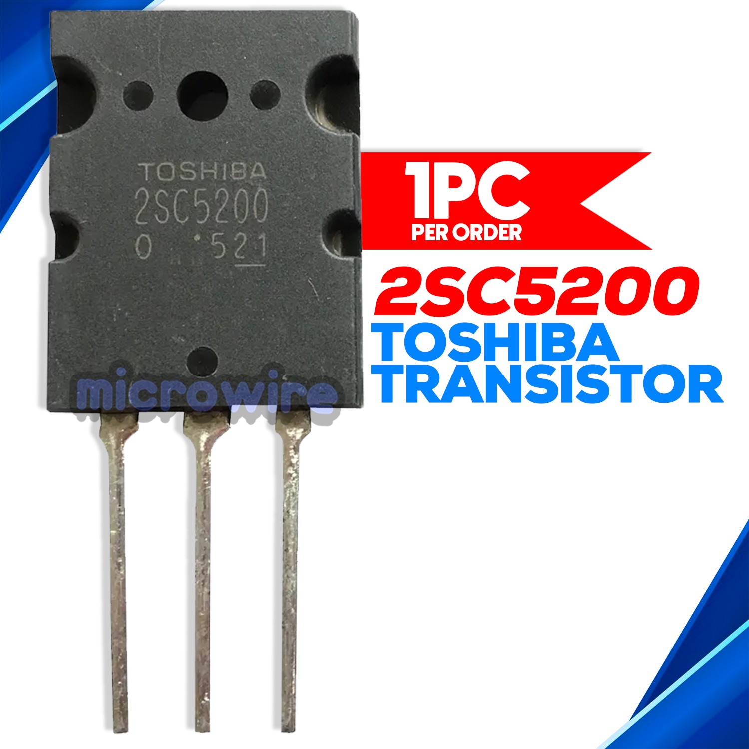 Toshiba Transistor (2SA1943 & 2SC5200) | Lazada PH