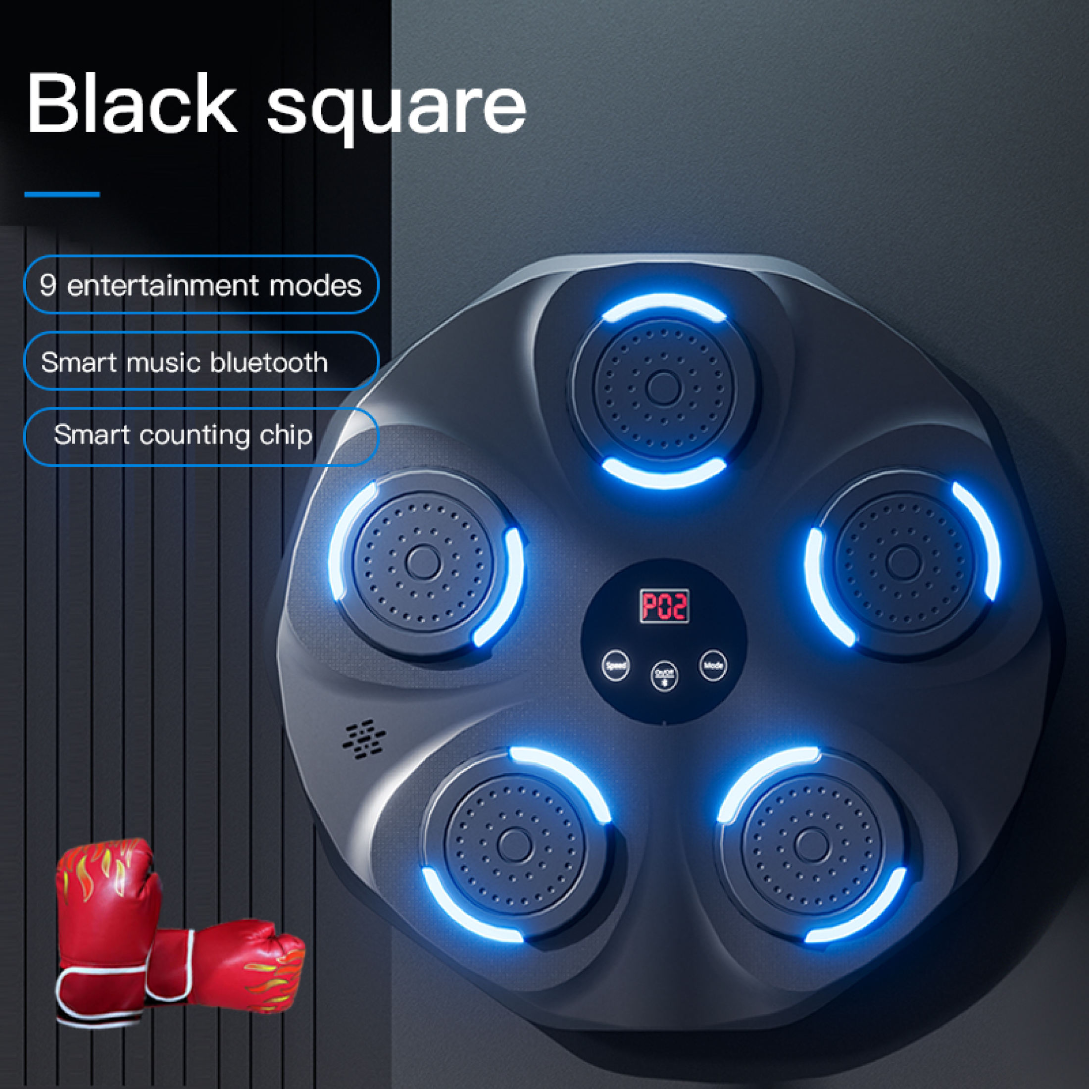 New Smart Music Boxing Machine Digital Boxing Response Target Beat ...