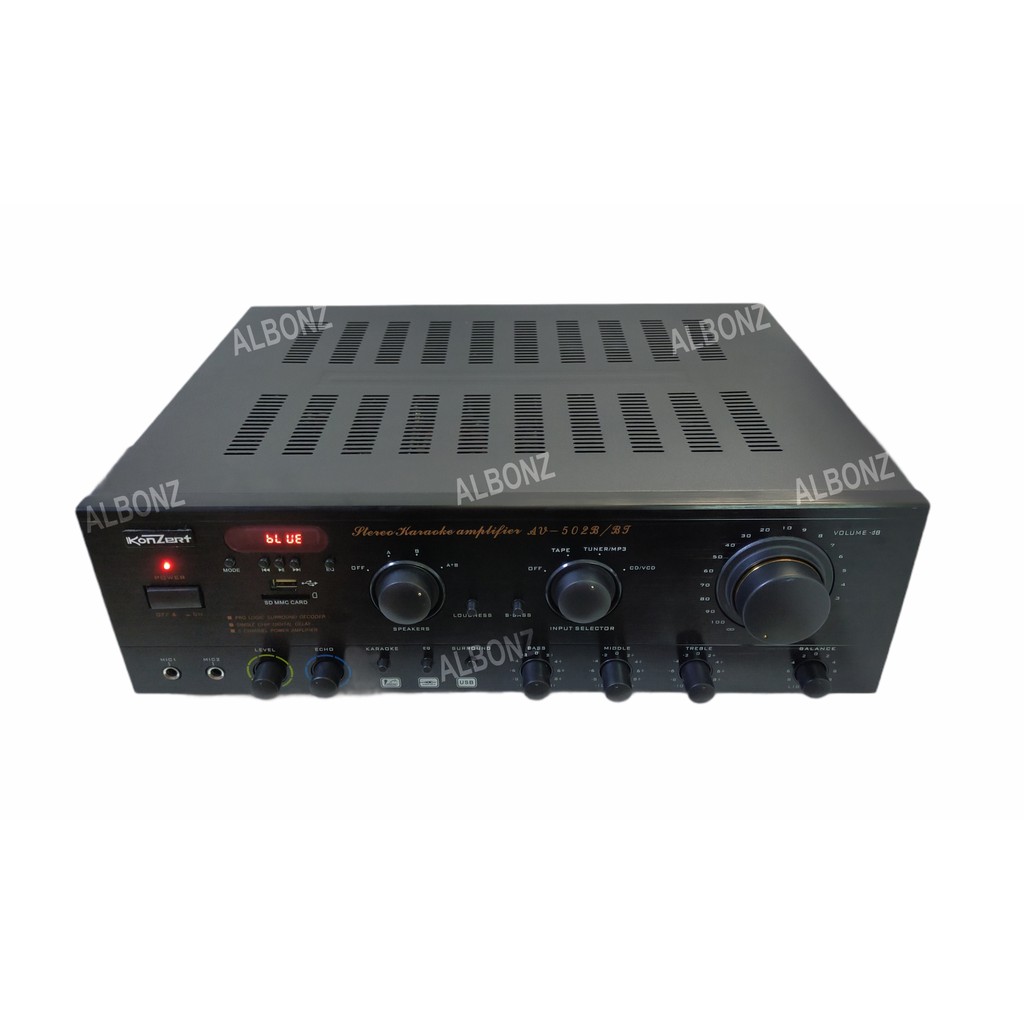 Amplifier AV 502 BT With Bluetooth | Lazada PH