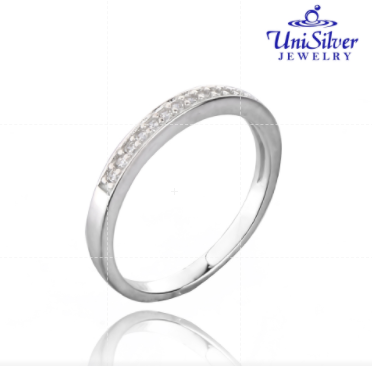 Unisilver 925 Thin Band Ladies Ring (RS291-2001) | Lazada PH