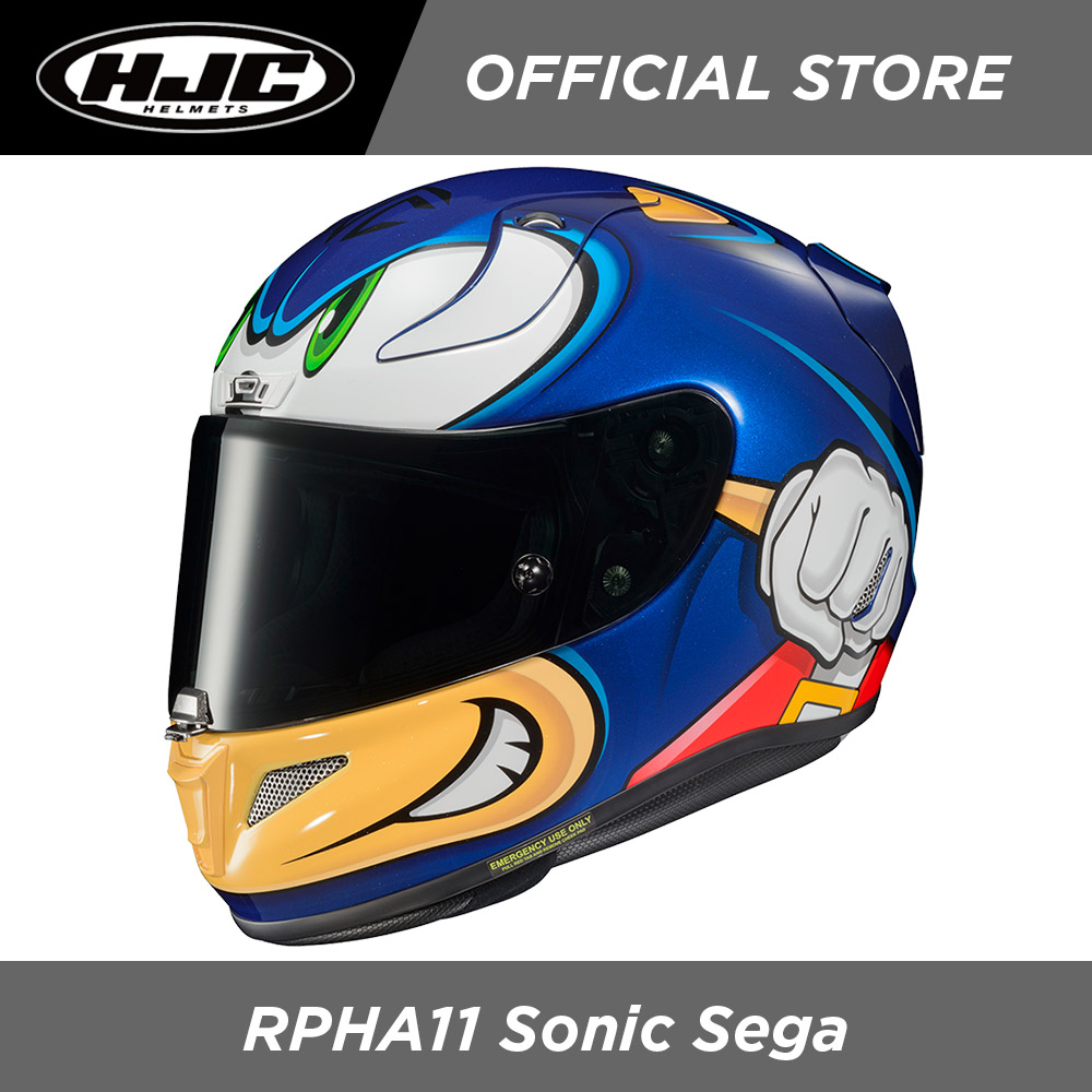 HJC Helmets RPHA 11 Sonic Sega MC2 | Lazada PH
