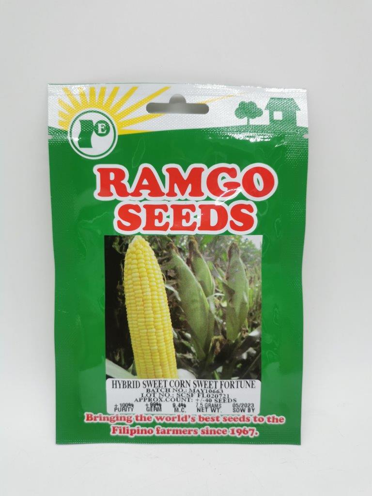 RAMGO SWEET CORN SWEET FORTUNE SEEDS ( ORIGINAL GARDEN PACK ) | Lazada PH