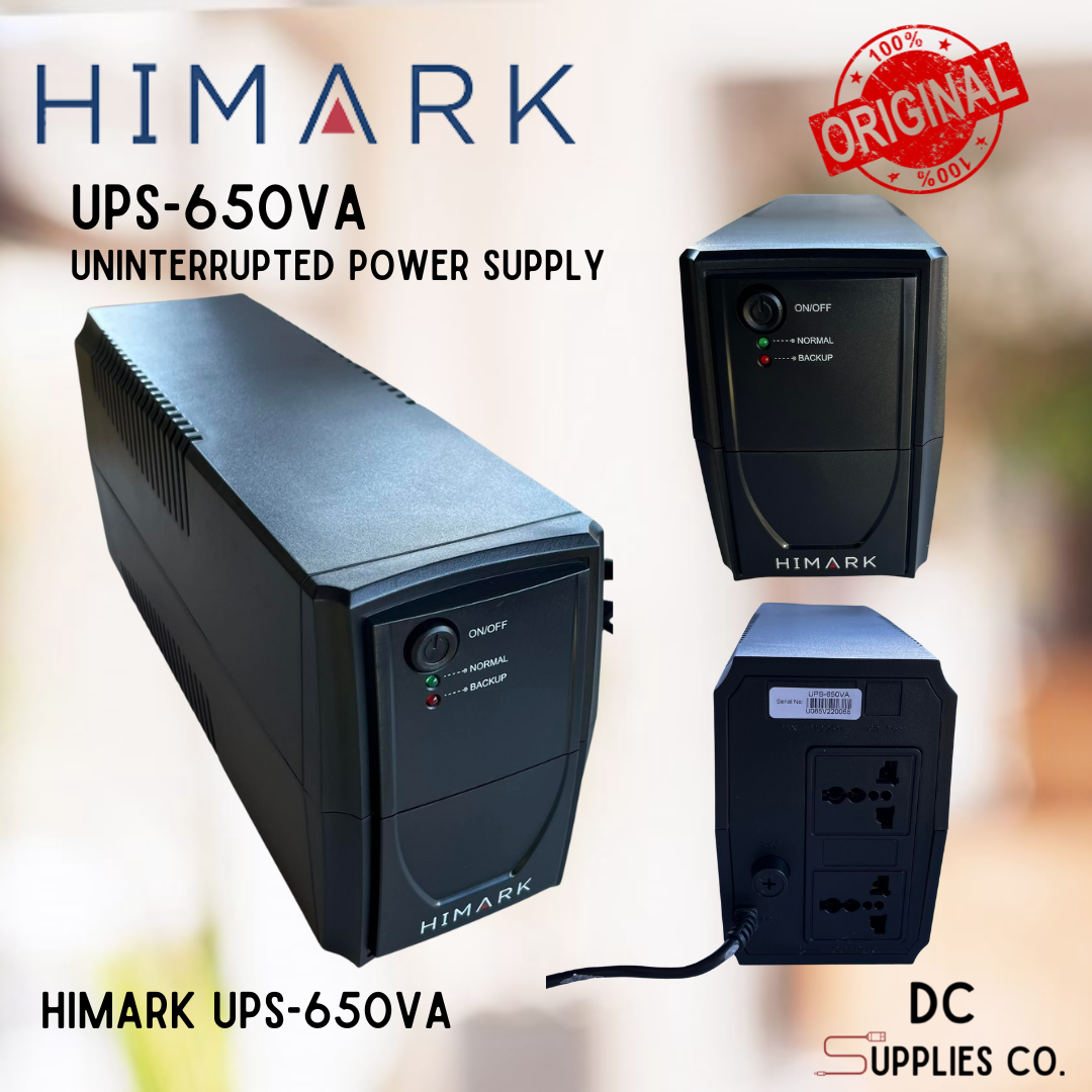 Himark UPS-650VA 360watts / UPS-1000VA 500watts Uninterrupted Power ...