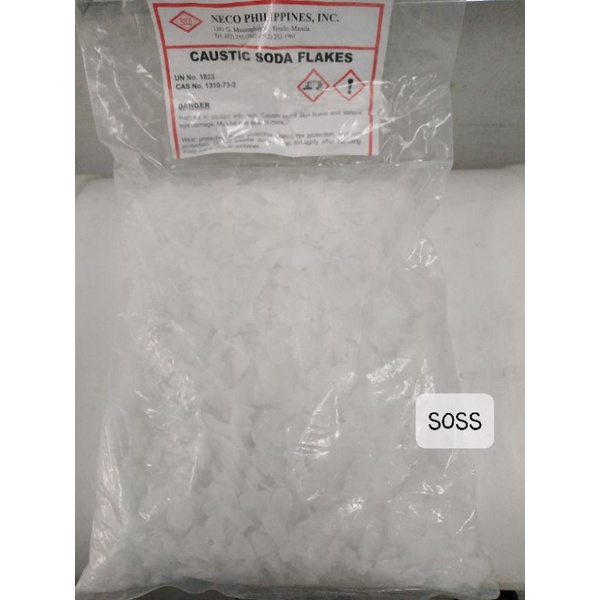 CAUSTIC SODA FLAKES (SODIUM HYDROXIDE) 1kgX4P | Lazada PH