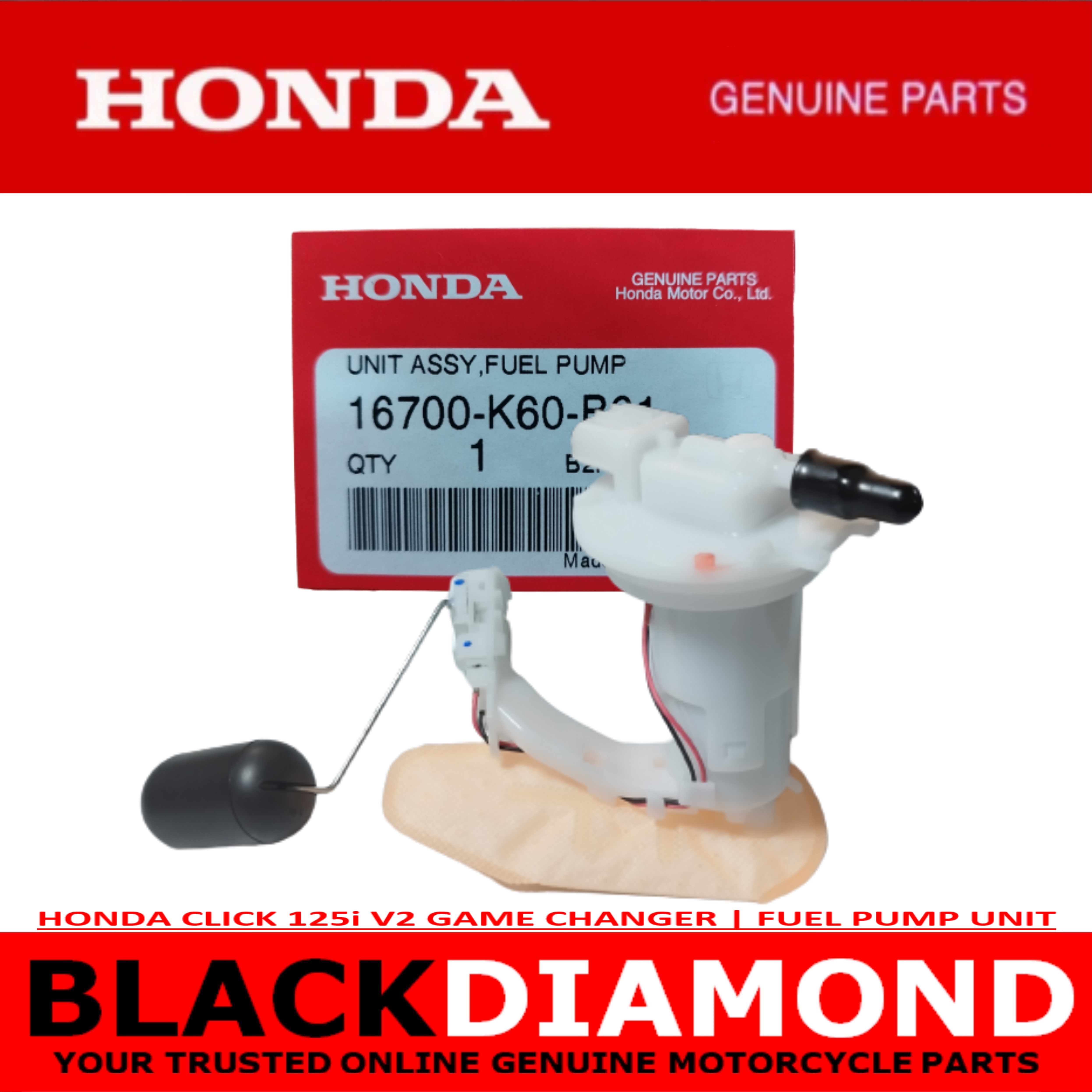 JOEY - ORIGINAL HONDA CLICK 125i V2 GAME CHANGER | FUEL PUMP UNIT ...