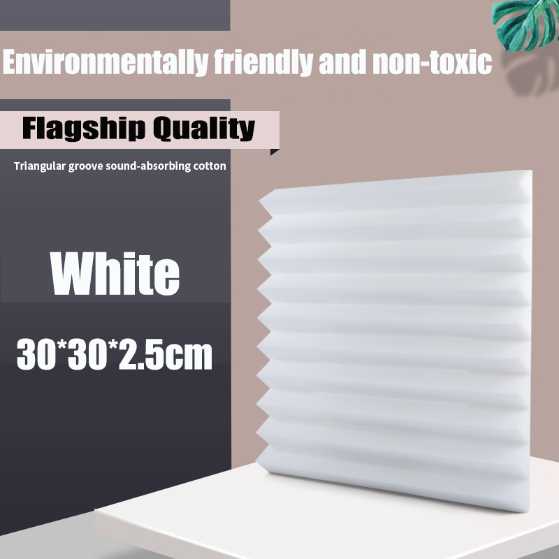 24 Pack- Acoustic Panels foam Engineering sponge Wedges Soundproofing ...