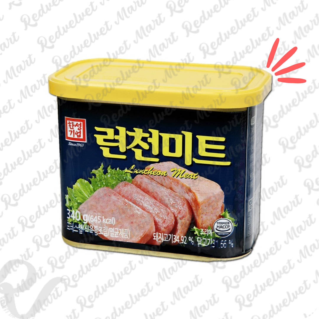 Authentic Korean Luncheon meat 340g ( Lotte Luncheon meat / Dongwon Luncheon meat / Cj Beksul ...
