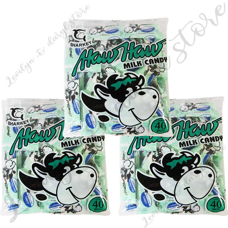 Haw haw milk candy 40pcs x 3 packs | Lazada PH