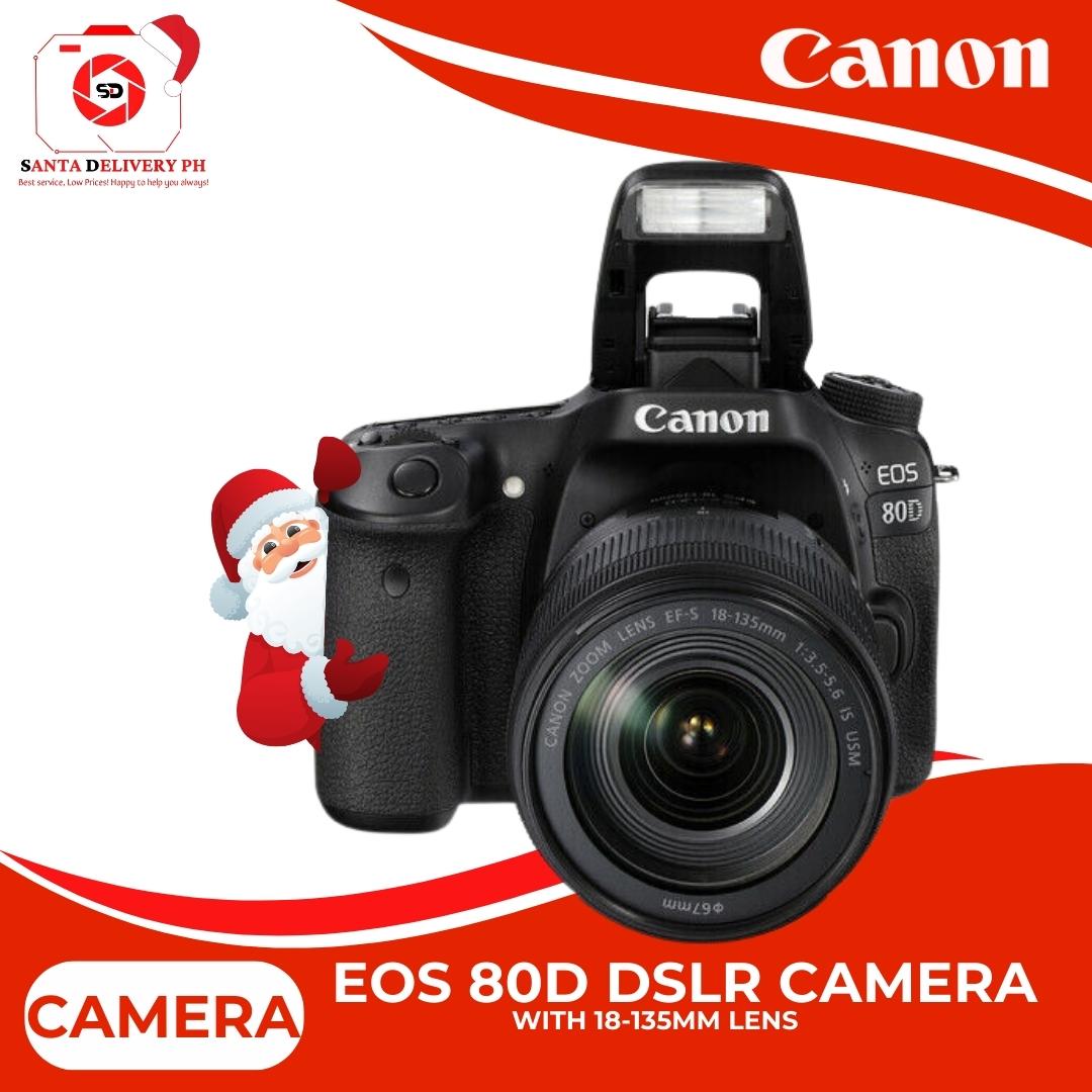 Canon EOS 80D DSLR Camera with 18-135mm Lens | Lazada PH