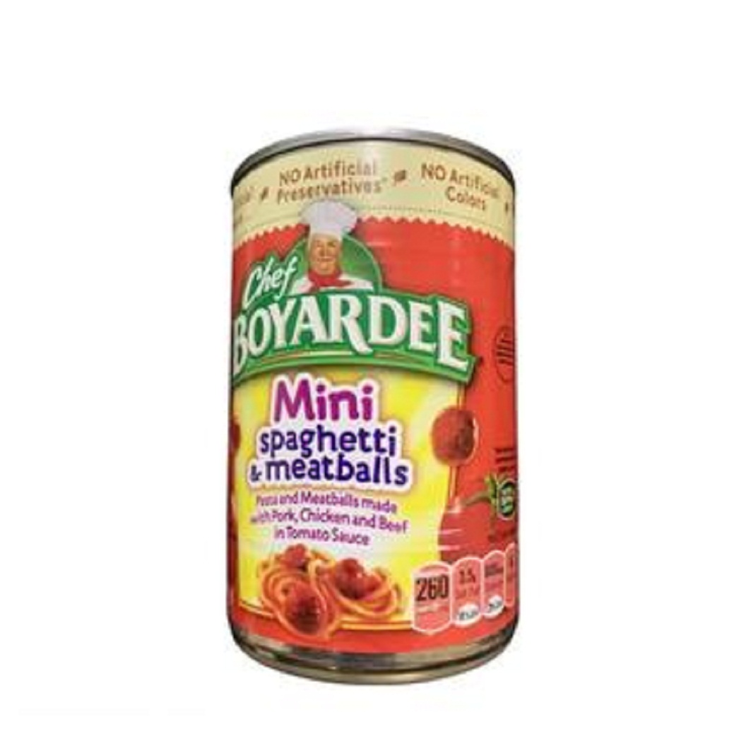 Chef Boyardee Mini Spaghetti & MeatBalls 411g {Made in USA} | Lazada PH