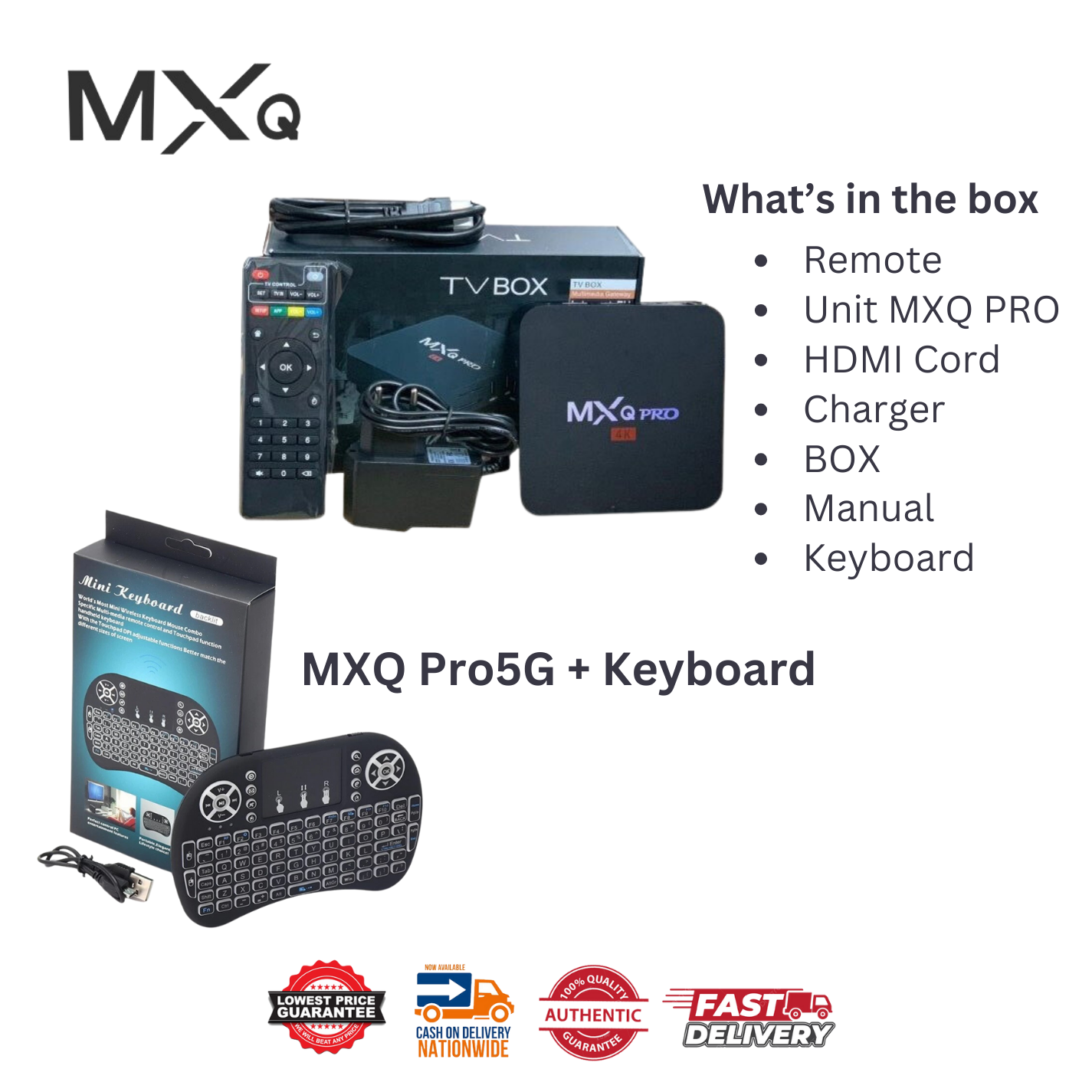 MX Q PRO 4K Android Tv Box 5G 2023 Original Sale Set Quad Core Wifi 4K ...