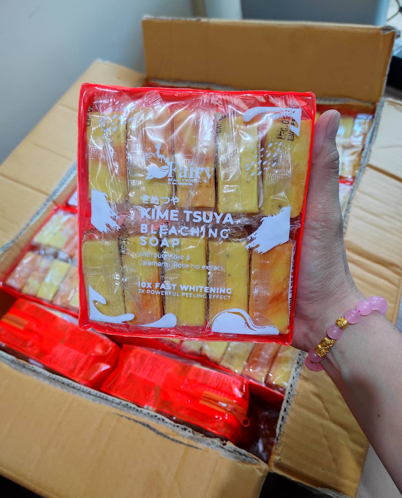 Kime Tsuya Bleaching Whipped Soap 70g with pure calamansi and rosehip ...