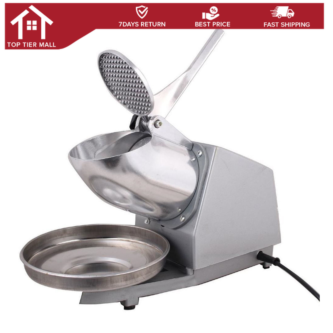 Top Tier Heavy Duty Ice Crusher Electric Ice Smashing Machine | Lazada PH