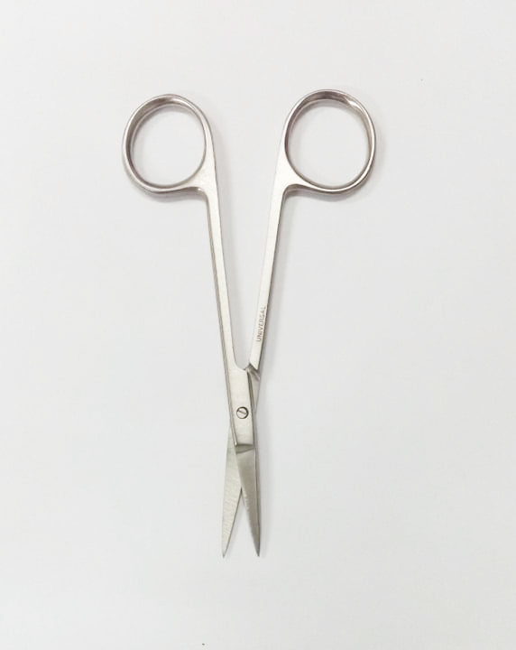 Hospital Iris Scissor 3.5"/4.5" Medical Instrument Straight/Curve ...