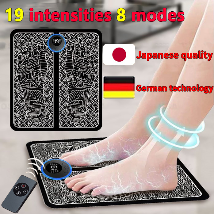 Foot Massager Rechargeable Electric Foot Massage Pad (LED) electric ...