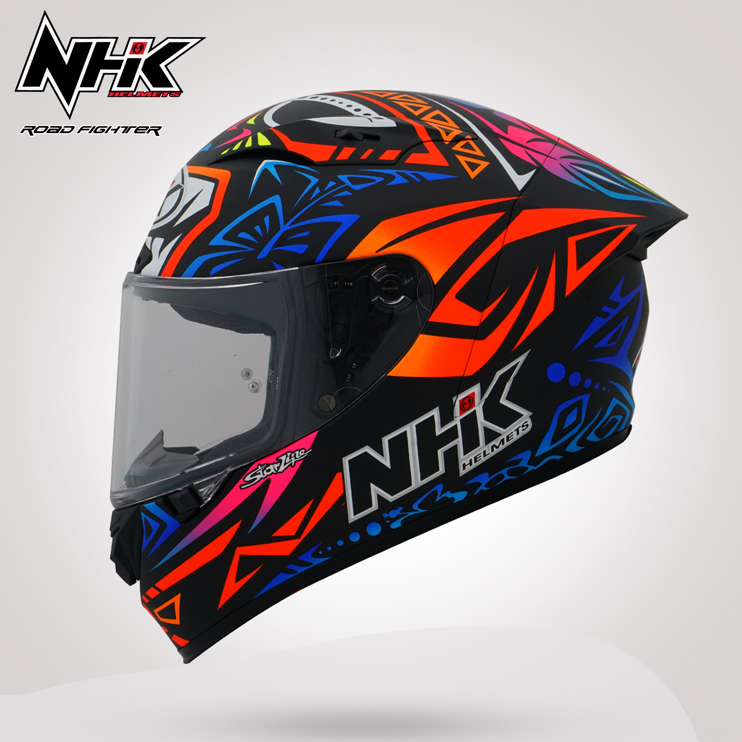 NHK Helmet GPR TECH Remy Gardner #2 Eagle Long Spoiler Double D Ring ...