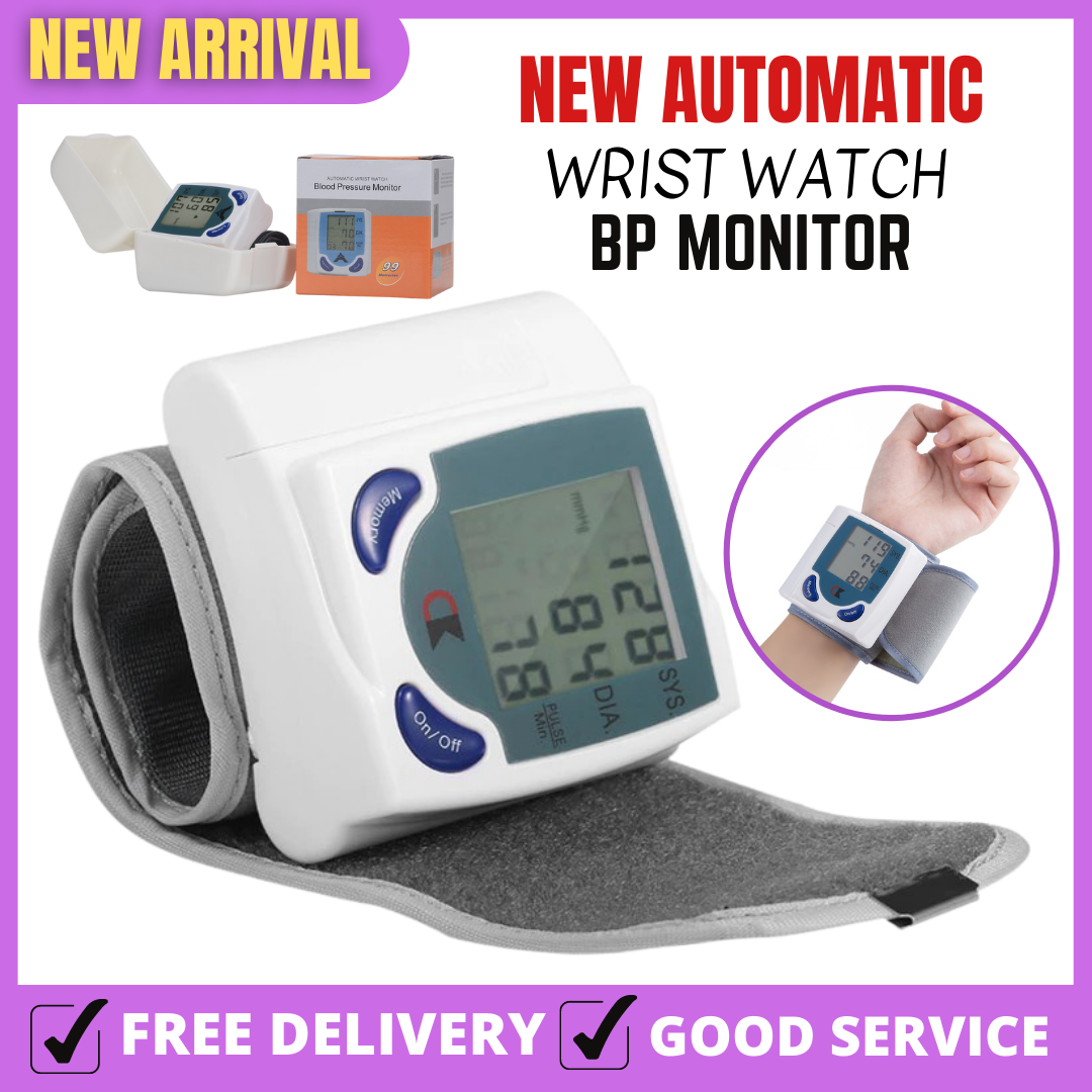 ON SALE!!! Automatic Portable Wrist Blood Pressure Monitor And Digital ...