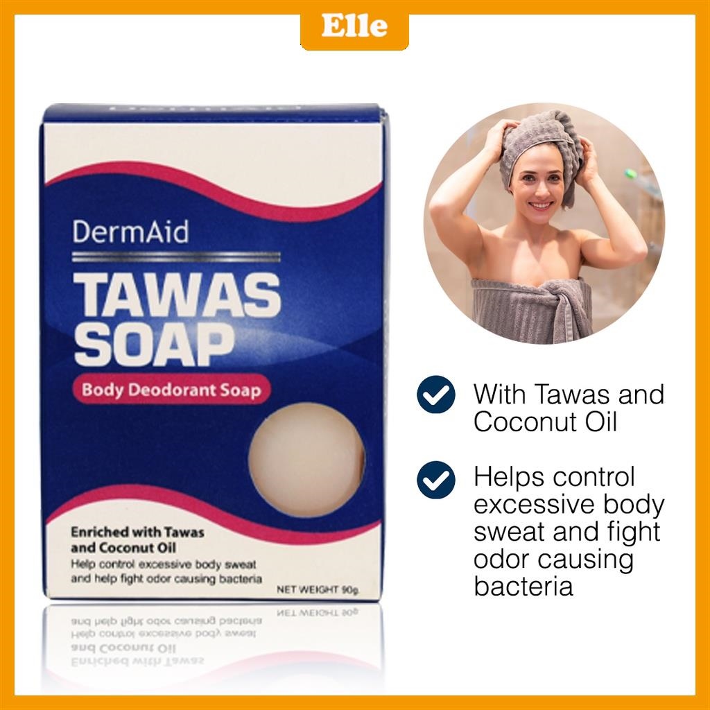 Elle1 DERMAID Tawas Soap 90g | Lazada PH