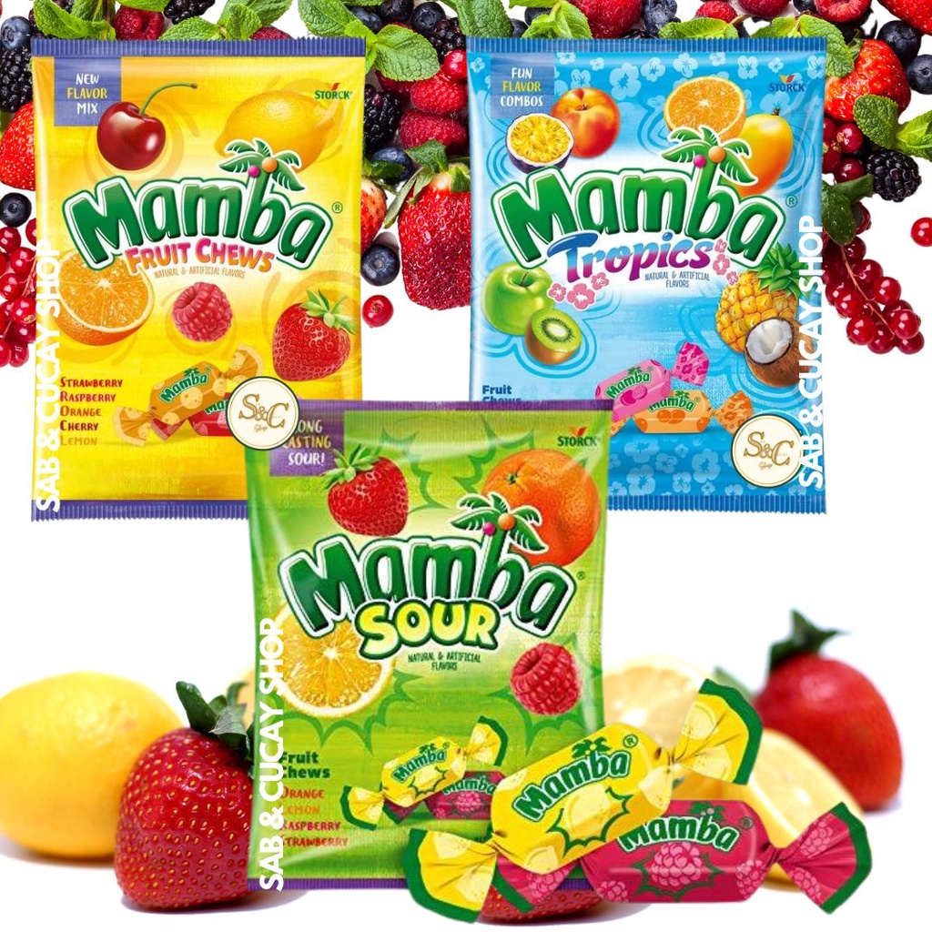 Mamba Fruit Chews Tropics Sour Chewy Candy | Lazada PH