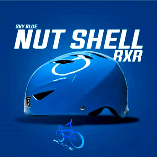 MasCycling Bicycle Helmet RXR 066-E Half Face None Visor Nutshell ...