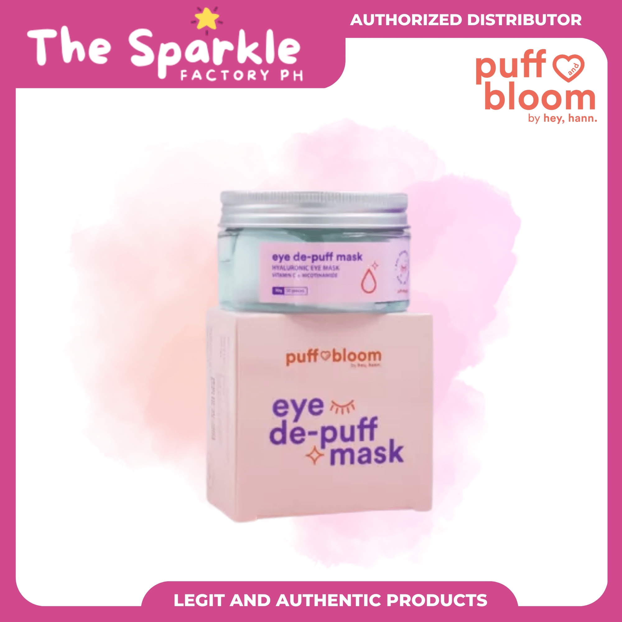 Authentic Puff & Bloom Eye De-Puff Mask 90 grams | Lazada PH