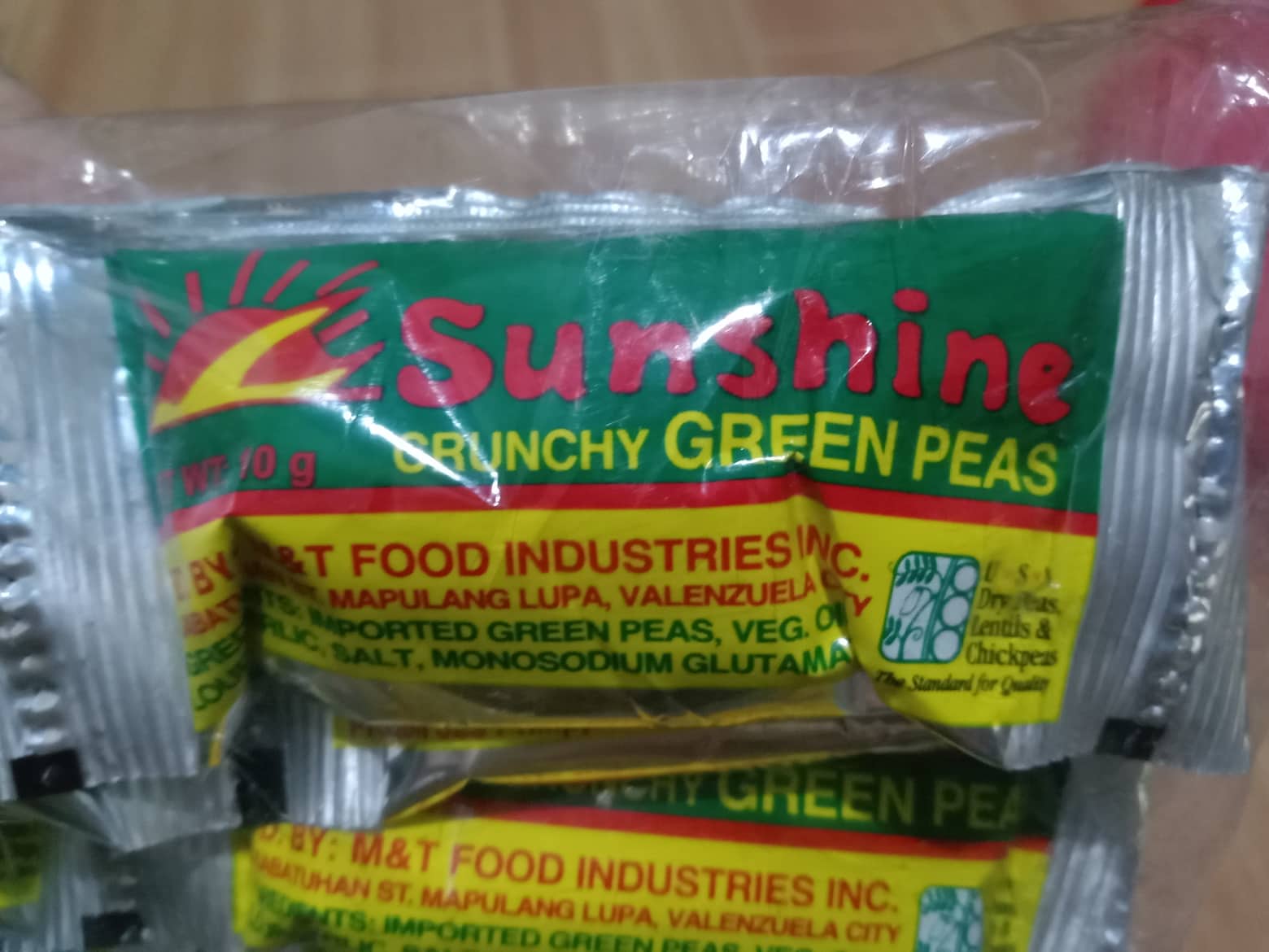 Sunshine Crunchy Green Peas 20 pcs per pack | Lazada PH