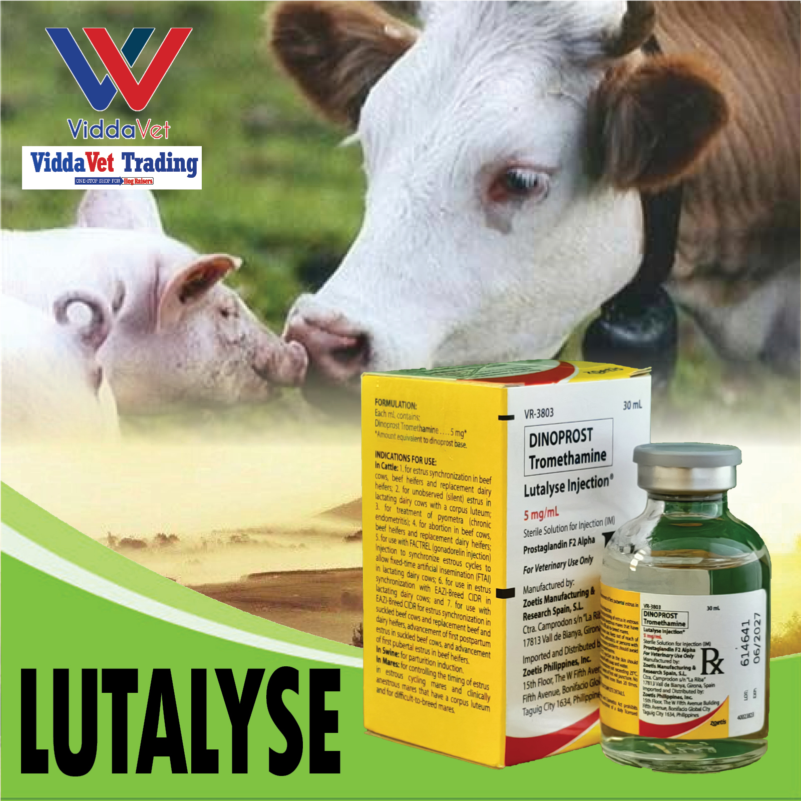 Lutalyse injection for pig Lutalyse dinoprost for pig Lutalyse for pig ...
