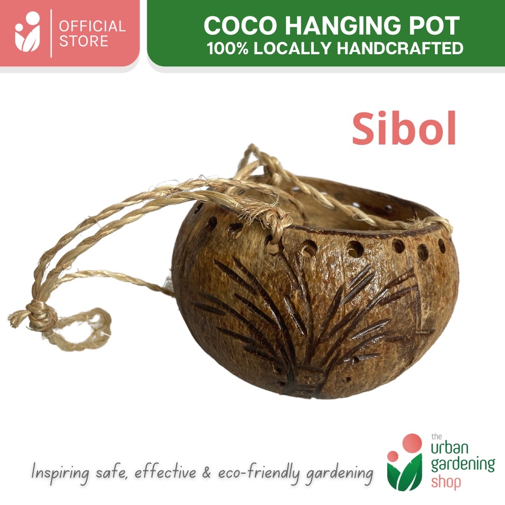 THE URBAN GARDENING SHOP Handcrafted Coco Hanging Pots - Proudly ...